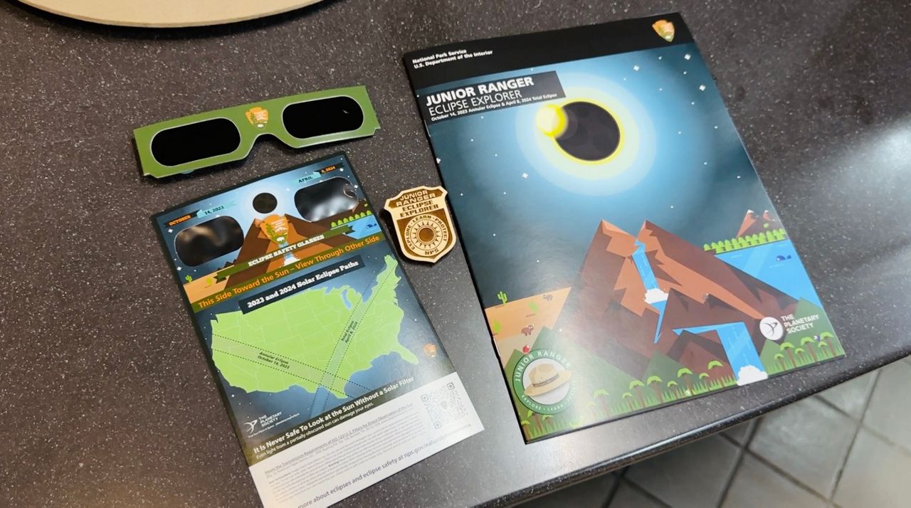 Junior Ranger program helps children learn about the eclipse